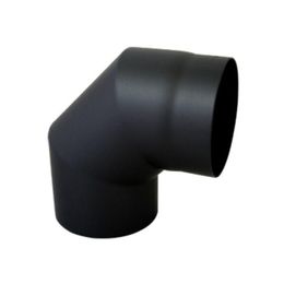 Bertrams Bogen 05SB90-200 90&deg;, 3-tlg., &Oslash; 200 x 2 mm, feststehend, ohne T&uuml;r, schwarz