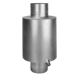 Bertrams Abgasschalld&auml;mpfer 16ASDE15-130ECO &Oslash; 130 mm, Edelstahl