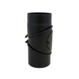 Bertrams ST-Pu Segmentbogen 08SBV-RV-250L &Oslash; 250 mm, 3-tlg, frei verstellbar 0-90&deg;, pulverbeschichtet, schwarz