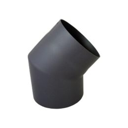 Bertrams Bogen 07SB45-150 45&deg;, 2-tlg., &Oslash; 150 x 2 mm, feststehend, ohne T&uuml;r, gussgrau