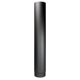 Bertrams Abgasrohr 05RL1000-120 1000 mm, &Oslash; 120 x 2 mm, zylindrisch, schwarz