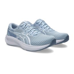 Laufschuh asics "PATRIOT 14", Damen, Gr. 43,5, blau (solid air, wei&szlig;), Synthetik, Schuhe Laufschuh