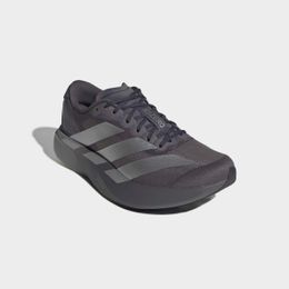 Laufschuh adidas Performance "adizero Evo SL M", Herren, Gr. 41, grau strata, silber metallic, light granite, Textil, Schuhe Laufschuh, angelehnt an das Design vom Adios Pro Evo