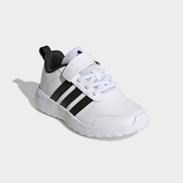 Sneaker adidas Sportswear "VL MOVE EL C", M&auml;dchen, Gr. 28, cloud wei&szlig;, core schwarz, ftwr wei&szlig;, Synthetik, Textil, Schuhe Sneaker, mit Klettverschluss, f&uuml;r Kinder