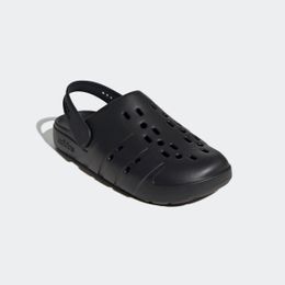 Clog adidas Sportswear "ADILETTE CLOG 2.0", Damen, Gr. 40,5, core schwarz, core schwarz, core schwarz, Synthetik, Schuhe Clog