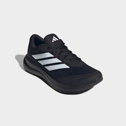 Laufschuh adidas Performance "RUNFALCON 6 CLOUDFOAM", Herren, Gr. 43, core schwarz, ftwr wei&szlig;, carbon, Synthetik, Textil, Schuhe Laufschuh
