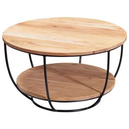 Couchtisch "WL5.957" , &Oslash; ca. 60 cm, aus Akazie