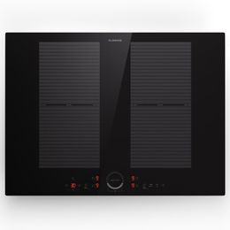 Klarstein Delicatessa 70 Flex Einbaukochfeld Induktion 4 Zonen 7000W Glaskeramik Schwarz