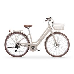 MBM Elektro-Citybike New LA RUE 2.0, sand