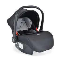 Moni Babyschale i-Size Multi (40 - 87cm) Gruppe 0+ Fu&szlig;abdeckung Kopfst&uuml;tze Gurt grau