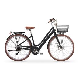 MBM Elektro-Citybike New LA RUE 2.0, schwarz