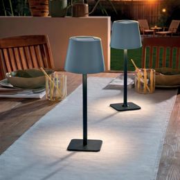 LED-Solar-Tischlampe "Grey"
