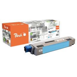 Peach O4709 Toner cy ersetzt OKI 47095703 f&uuml;r z.B. OKI C 834 DN, OKI C 834, OKI C 824 dn, OKI C 824 n, OKI C 824, OKI C 834 dnw, OKI C 834 nw (wiederaufbereitet)