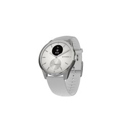 Withings ScanWatch 2 - 42 mm Pearl White Smartwatch (Herzfrequenzmessung)