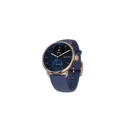Withings ScanWatch 2 - 38 mm Blau &; Ros&eacute;gold Smartwatch (Herzfrequenzmessung)
