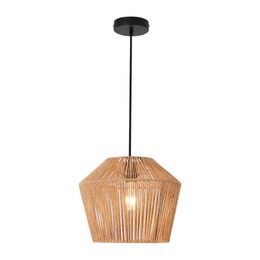 lux.pro H&auml;ngeleuchte, Beige, Metall, 33x158x33 cm, Lampen & Leuchten, Innenbeleuchtung, H&auml;ngelampen, Pendelleuchten