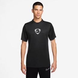 Fu&szlig;balltrikot Nike "M NK DF ACD+ SS TOP GX HBR", Herren, Gr. XS, schwarz, wei&szlig;,, Obermaterial: 100% Polyester, Trikots Fu&szlig;balltrikot, f&uuml;r Erwachsene, sportlicher Stil, leichtes Tragegef&uuml;hl