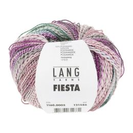 Fiesta von Lang Yarns, Violett/Rosa/Grau/Gr&uuml;n, aus Baumwolle