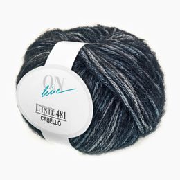Linie 481 Cabello von ONline, Grau/Blau/Anthrazit, aus Wolle