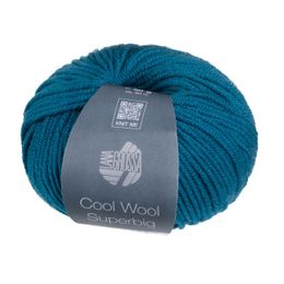 Cool Wool Superbig von Lana Grossa, Blaupetrol, aus Schurwolle