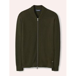 Walbusch Zip-Jacke Ministruktur