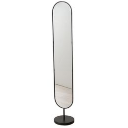 Boltze Stand-Spiegel Orion Schwarz / 30 x 30 x 172 cm skandinavische Deko Online Shop