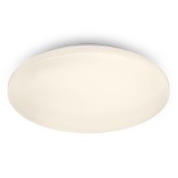 Brilo LED-Wand- und Deckenleuchte 'Case' wei&szlig; &Oslash; 40 x 6,5 cm