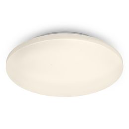 Brilo LED-Wand- und Deckenleuchte 'Case' wei&szlig; &Oslash; 34 x 6 cm