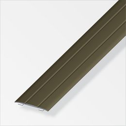 alfer &Uuml;bergangsprofil Aluminium bronzefarbe 1000 x 37 mm