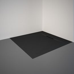 Schulte Duschwanne 'DWM-Tec' anthrazit 90 x 90 cm