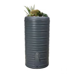Garantia Regenspeicher 'Nordic' bepflanzbar graphitfarben 300 l