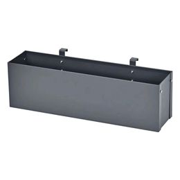 WESTMANN Blumenkasten 'Planum' Metall anthrazit 50 x 12 x 16 cm