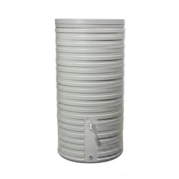 Garantia Regentonne 'Nordic' mit Deckel steingrau 300 l