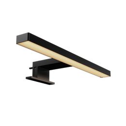 Fackelmann LED-Aufsatzleuchte 'TE-A' schwarz matt 4,5 W 30 cm