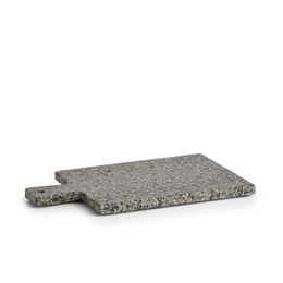 zeller Servierplatte anthrazit 30 x 1 x 18 cm