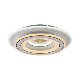 Just Light LED-CCT-Deckenleuchte 'Tolago' wei&szlig; &Oslash; 40 cm