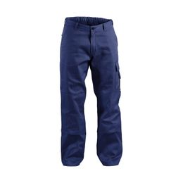 K&Uuml;BLER Arbeitsbundhose K&Uuml;BLER "Bund", Gr. 44, EURO, blau (dunkelblau), Obermaterial: 100% Baumwolle CO., Hosen