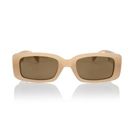 Sonnenbrille ISABELLA FORD "FA07-03", Jungen, champagne, Sonnenbrillen Sonnenbrille, Glass 0.74MM Polarized Lens UV400，CAT3.0