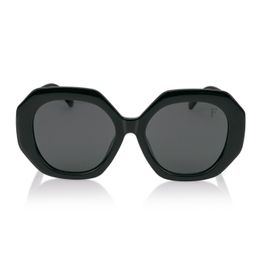 Sonnenbrille ISABELLA FORD "FA15-01", Jungen, schwarz, Sonnenbrillen Sonnenbrille, Glass 0.74MM Polarized Lens UV400，CAT3.0