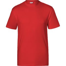 K&Uuml;BLER T-Shirt K&Uuml;BLER "Rundhals", Herren, Gr. 3XL, rot, Obermaterial: 50% Baumwolle CO. 50% Polyester PES., Shirts T-Shirt