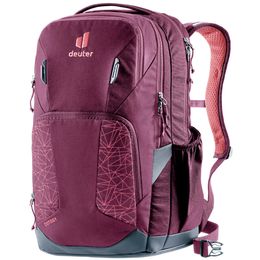 Schulrucksack Deuter "COTOGY", cassis, dahlia, Rucks&auml;cke, Kinder, B/H/T: 30cm x 45cm x 24cm, Obermaterial: 90% Polyester, 10% Polyamid, Schulrucksack, mit vielseitigen Organisationstaschen, 28 Liter Volumen, B:30cm H:45cm T:24cm