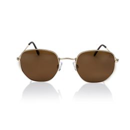 Sonnenbrille ISABELLA FORD "FA05-03", Jungen, gold, Sonnenbrillen Sonnenbrille, Glass 0.74MM Polarized Lens UV400，CAT3.0
