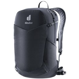 Wanderrucksack Deuter "SPEED LITE 21 L", schwarz, Rucks&auml;cke, B/H/T: 28cm x 46cm x 18cm, Web, Polyamid, unifarben, f&uuml;r Klettern und Wandern, mit Innenf&auml;chern und Seitentaschen, B:28cm H:46cm T:18cm