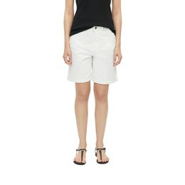 Bermudas s.Oliver, Damen, Gr. 36, N-Gr, wei&szlig;, Denim/Jeans, Obermaterial: 98% Baumwolle, 2% Elasthan, unifarben, normal knielang, Hosen Bermudas, Jeans-Sommershorts mit Stretch