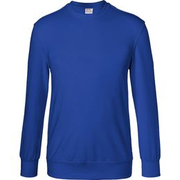 K&Uuml;BLER T-Shirt K&Uuml;BLER "Sweatshirt", Herren, Gr. L, blau (kornblau), Obermaterial: 50% Baumwolle CO. 50% Polyester PES., Shirts T-Shirt
