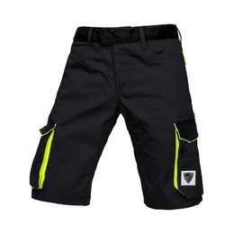 Arbeitsbundhose SHIELD Protect "Protect KONTUR Cargo-Shorts", Gr. 46, EURO, grau (anthrazit), Obermaterial: 65% Polyester PES. 35% Baumwolle CO., Hosen