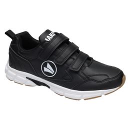 Sneaker Jako "J-FSHALEV", Herren, Gr. 37, jetschwarz, wei&szlig;, Synthetik, Schuhe Sneaker, nichtabf&auml;rbende Sohle, gute D&auml;mpfung