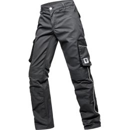 Arbeitsbundhose SHIELD Protect "Protect Bicolor Arbeitshose", Gr. 58, EURO, grau (anthrazit, schwarz), Obermaterial: 65% Polyester PES. 35% Baumwolle CO., Hosen