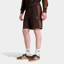 Shorts adidas originals "FIREBIRD", Herren, Gr. L, N-Gr, aurora coffee, dusky bronze, normal, gr., Obermaterial: 100% Polyester, Hosen Shorts