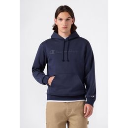 Kapuzensweatshirt Champion "SPORTWEAR HOODIE Standard Fit", Herren, Gr. L, nny, Obermaterial: 70% Baumwolle, 30% Polyester, Sweatshirts